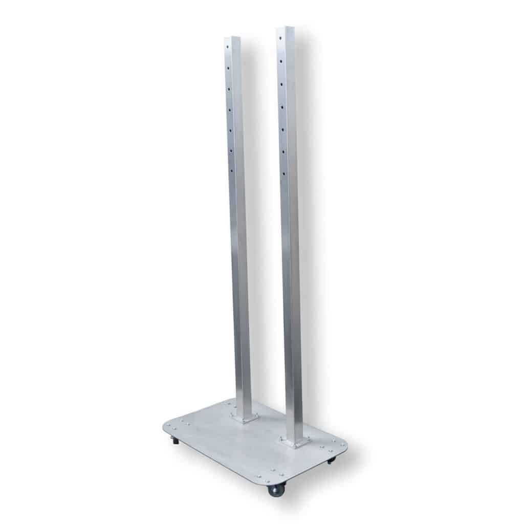 TV Enclosure Floor Stand - Dual Post Pedestal - PC Enclosures